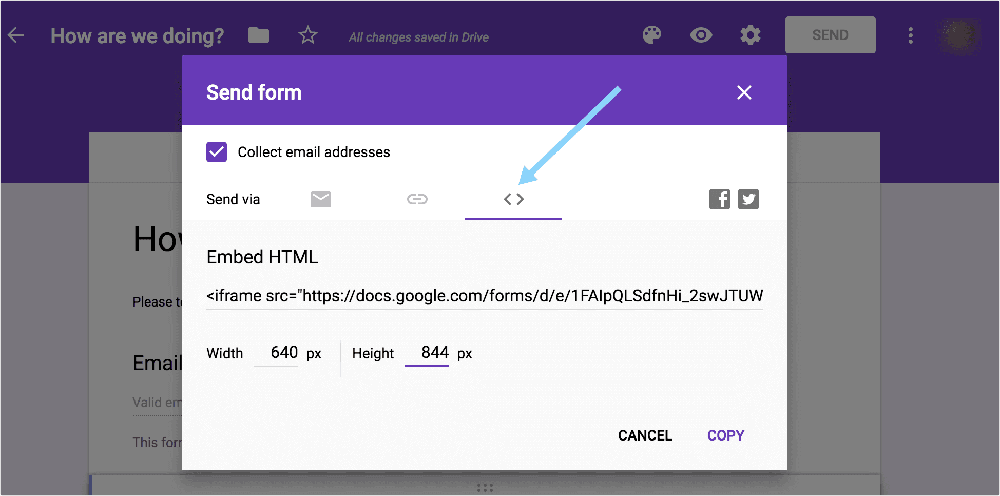 How To Share A Google Form To Collect More Answers To Your Survey Free 